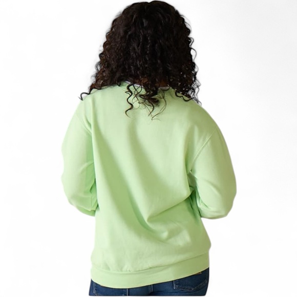 morning sun | Tops | Morning Sun Snowman Friends Green Pullover Fleece ...